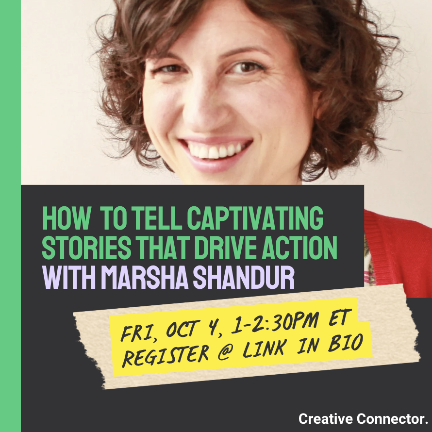 How to Tell Captivating Stories that Drive Action with Marsha Shandur